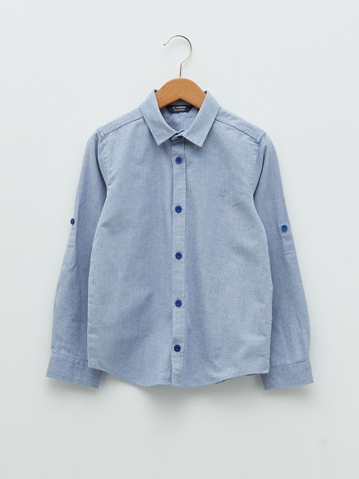 Basic Uzun Kollu Erkek Çocuk Oxford Gömlek