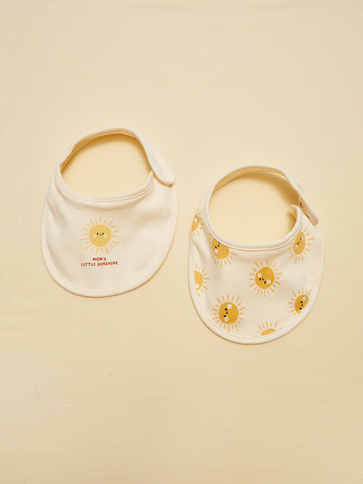 LCW GREEN Baskılı Organik Pamuklu Erkek Bebek Mama Önlüğü 2'li LCW GREEN Baskılı Organik Pamuklu Erkek Bebek Mama Önlüğü 2'li