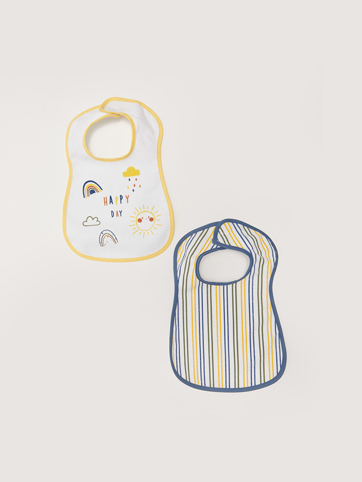 Erkek Bebek Mama Önlüğü 2'li