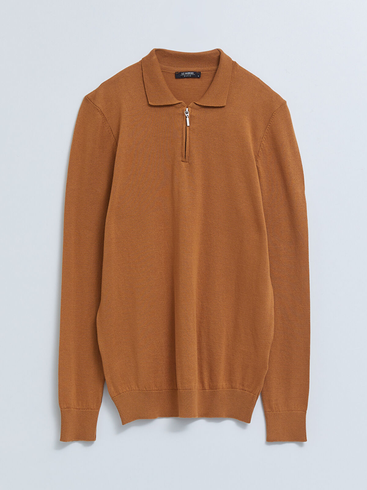 LCW BASIC Polo Yaka Uzun Kollu İnce Erkek Triko Kazak