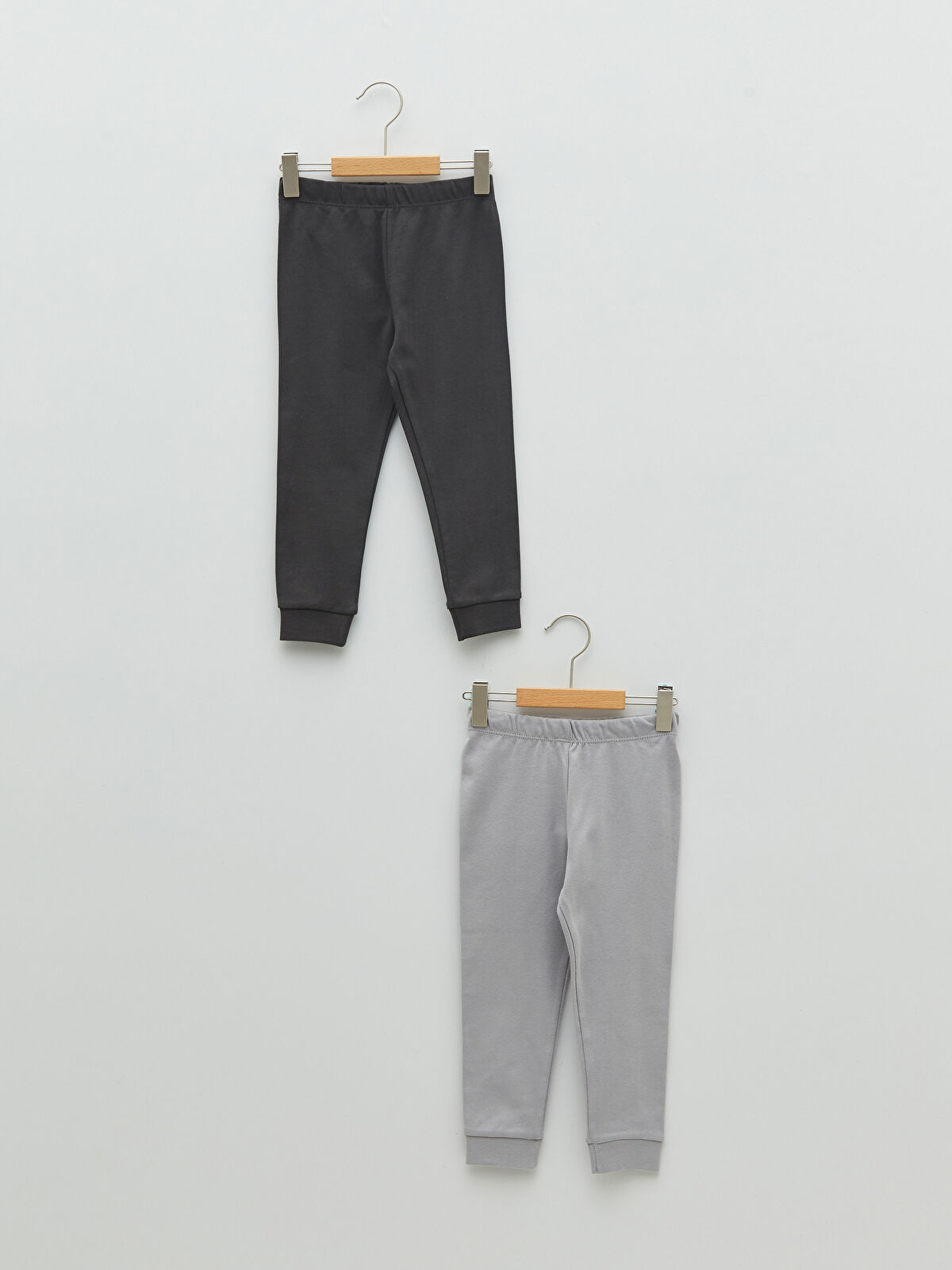 Beli Lastikli Basic Pamuklu Erkek Bebek Pijama Alt 2'li