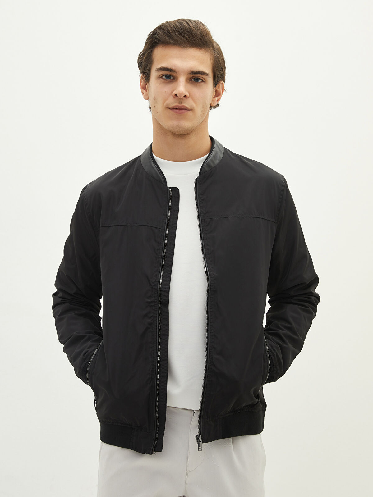 LCW VISION Kolej Yaka Bomber Erkek Mont