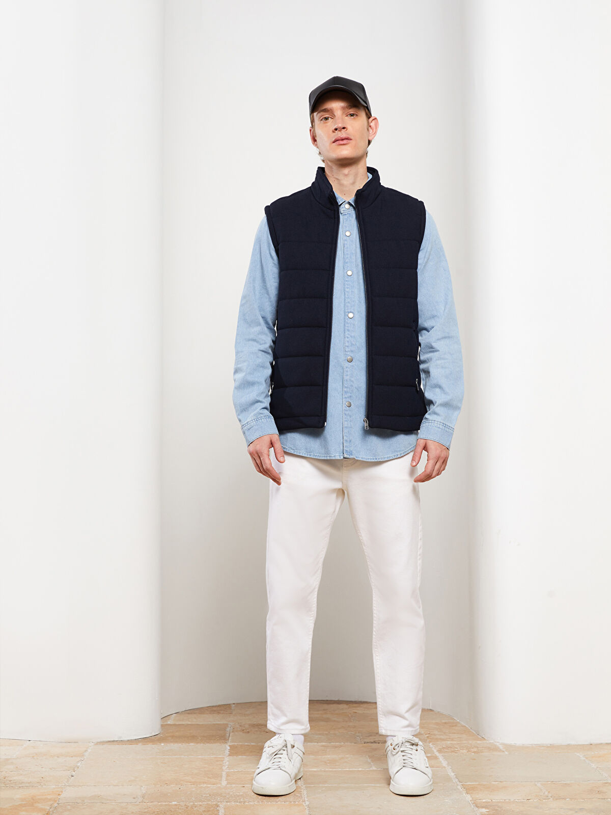 LCW VISION Slim Fit Dik Yaka Erkek Yelek