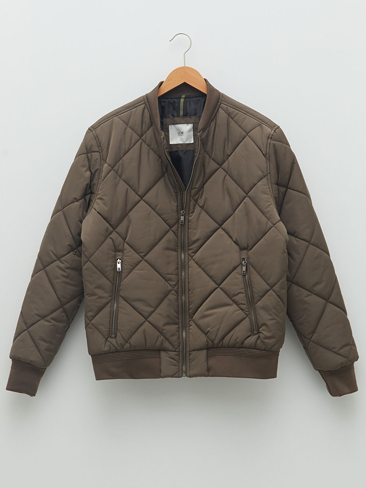 LCW VISION Slim Fit Kolej Yaka Bomber Erkek Mont