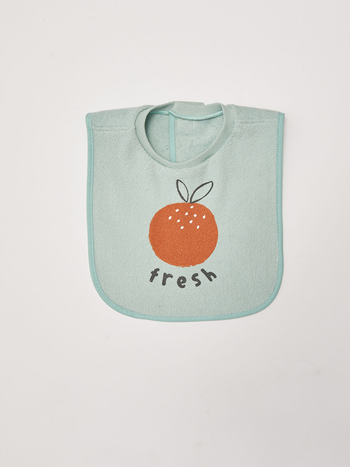 Baskılı Erkek Bebek Mama Önlüğü