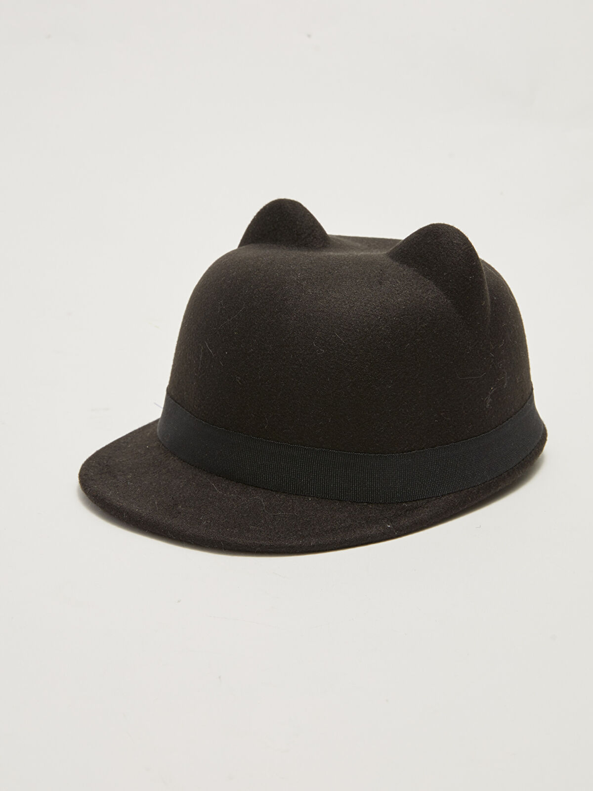 Kız Çocuk Kaşe Binici Şapkası