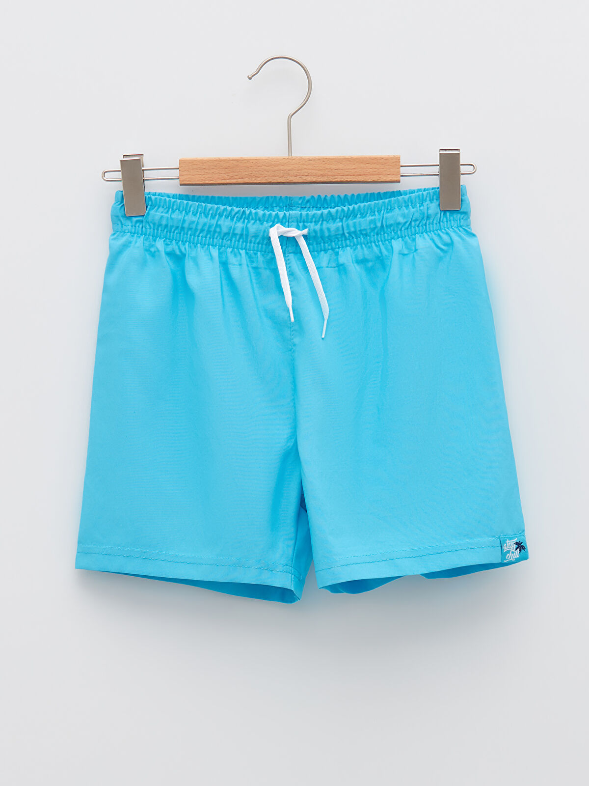 Beli Lastikli Basic Erkek Çocuk Deniz Şortu