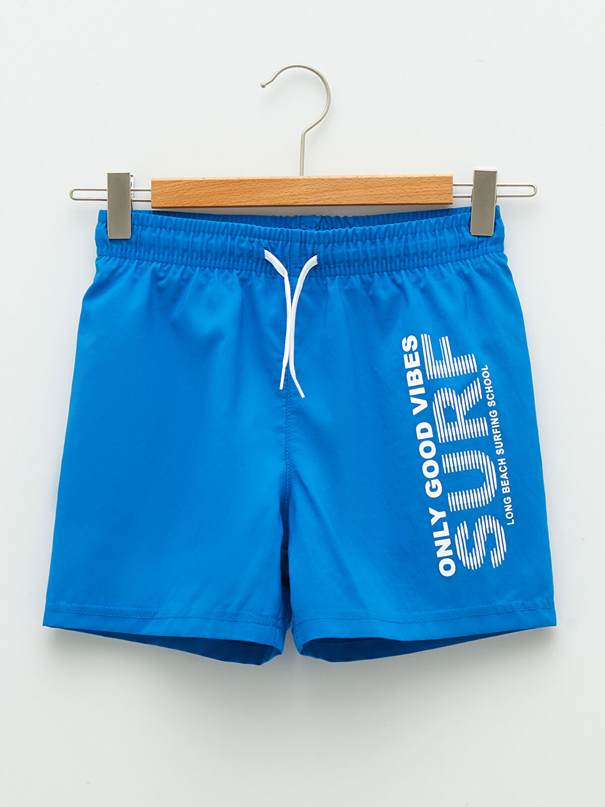 Baskılı Hızlı Kuruyan Erkek Çocuk Deniz Şortu