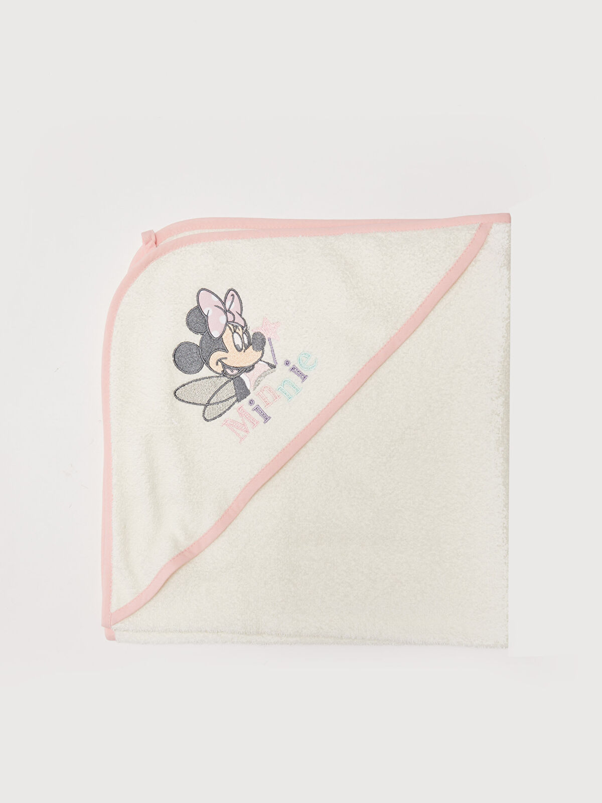 Minnie Mouse Nakışlı Kız Bebek Kundak Havlu 75 x 75 cm Minnie Mouse Nakışlı Kız Bebek Kundak Havlu 75 x 75 cm
