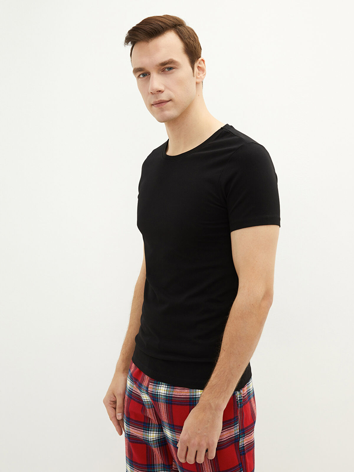 LCW DREAM Bisiklet Yaka Kısa Kollu Erkek Fanila