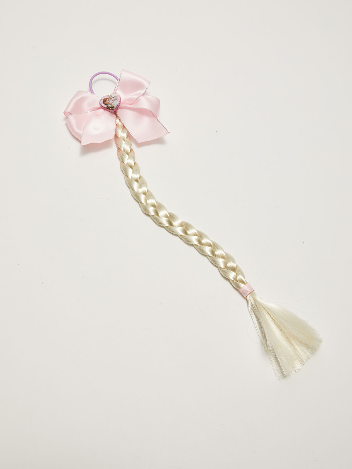 Kız Çocuk Frozen Lisanslı Saç Örgüsü Lastik Toka