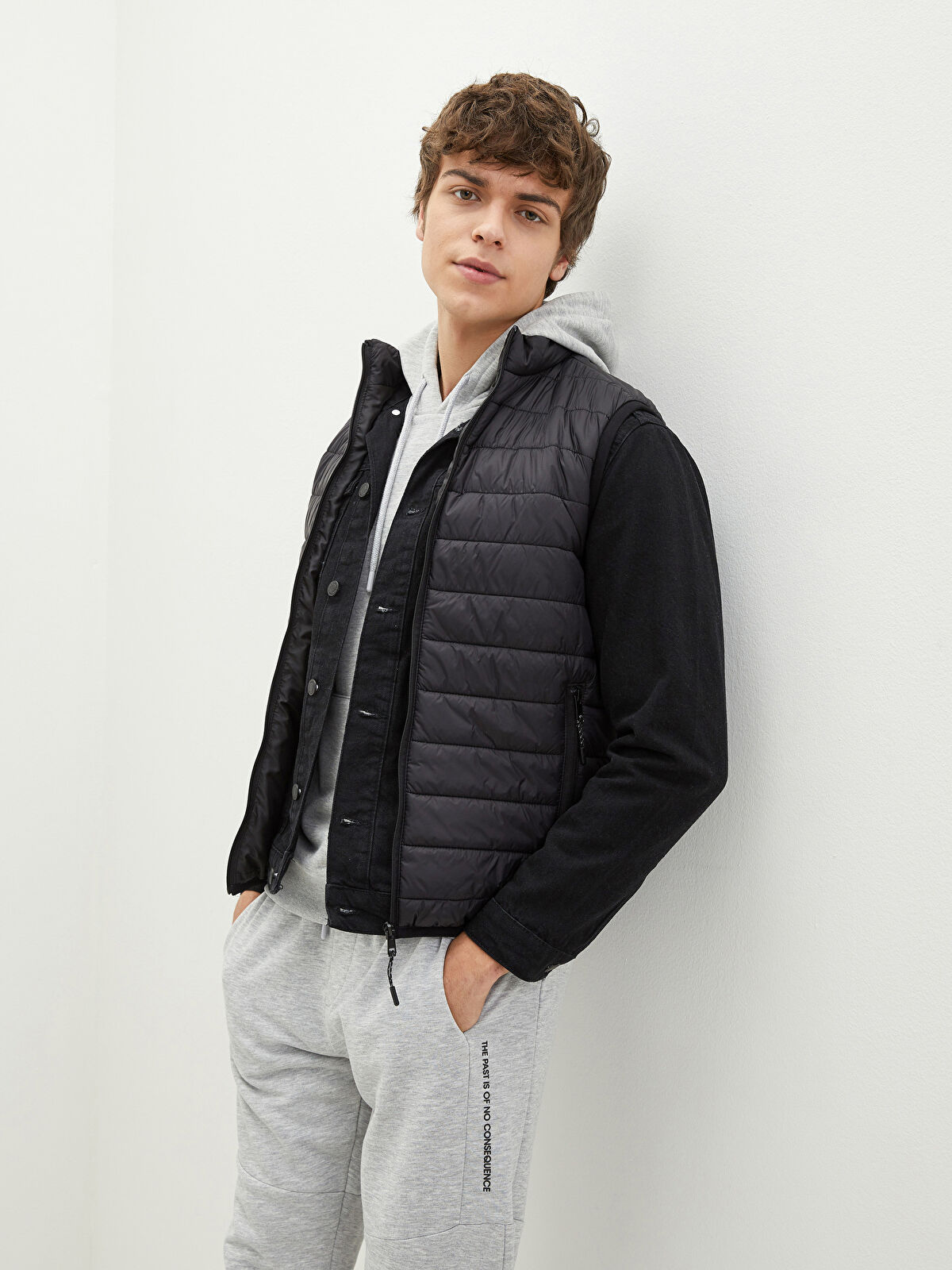 LCW CASUAL Slim Fit Dik Yaka Erkek Yelek