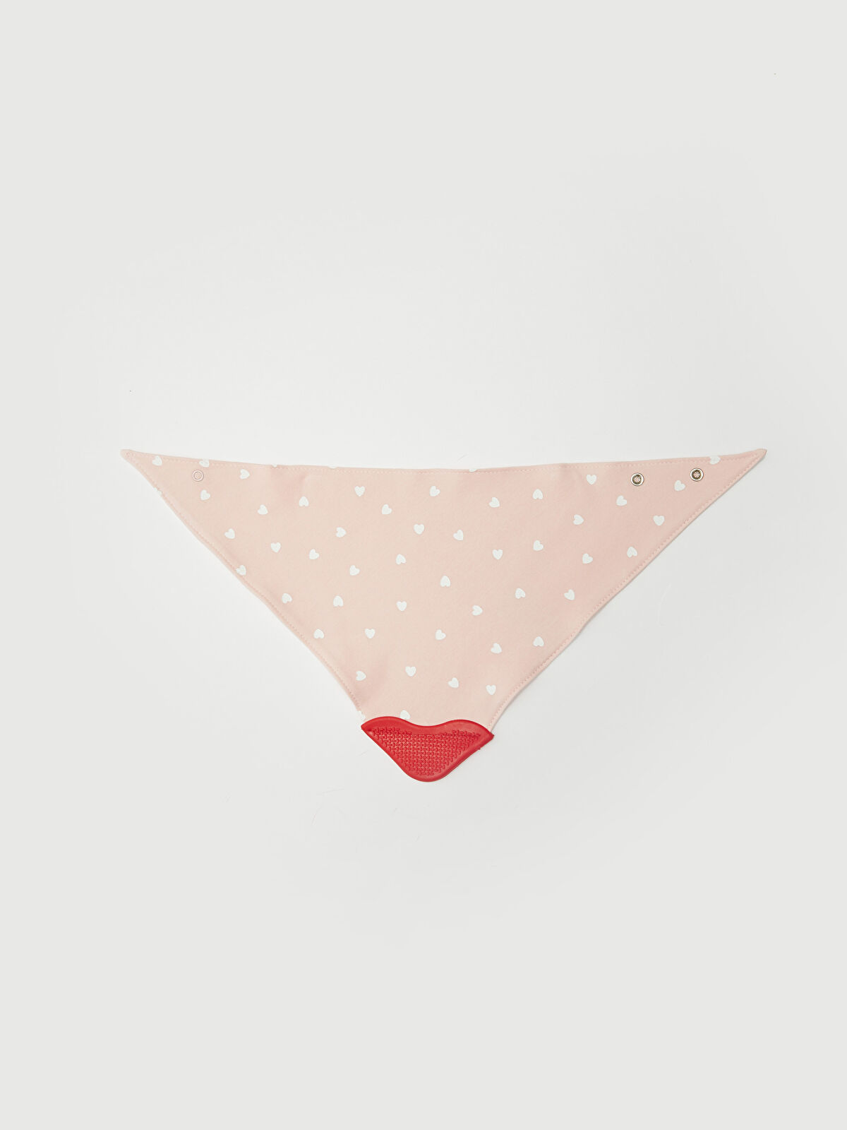 Baskılı Kız Bebek Mama Önlüğü