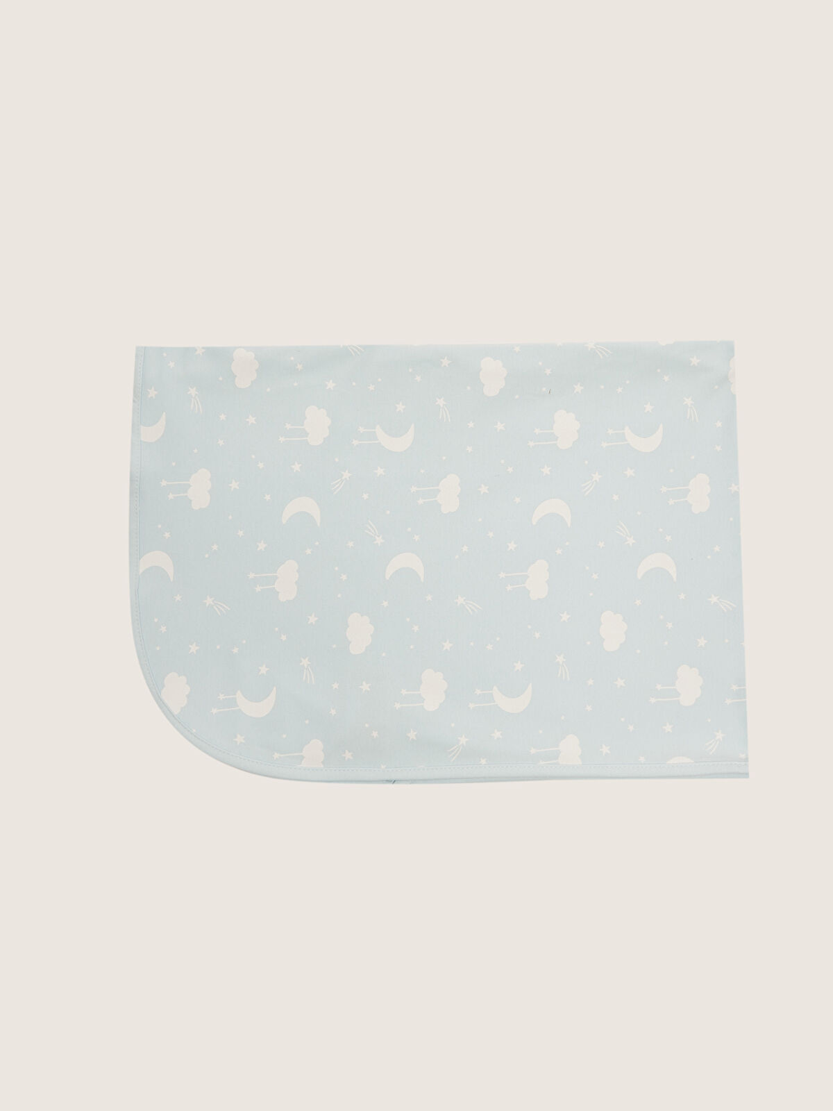 Baskılı Pamuklu Erkek Bebek Battaniye 80x100 Cm