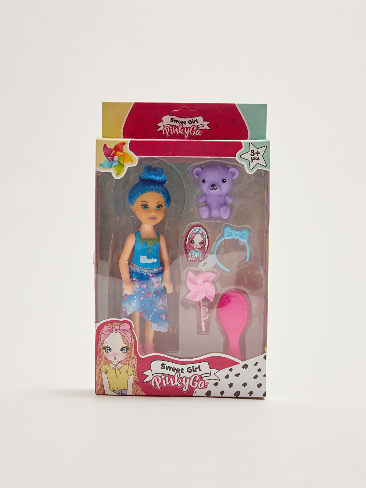 Kız Çocuk Aksesuarlı Mini Manken Bebek Kız Çocuk Aksesuarlı Mini Manken Bebek
