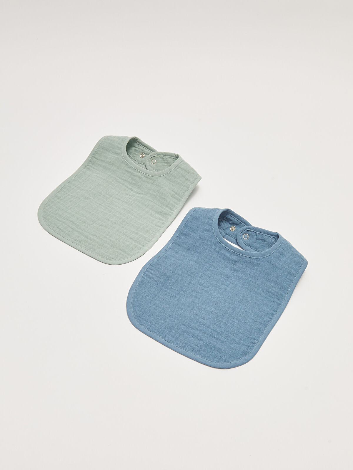 Basic Erkek Bebek Mama Önlüğü 2'li