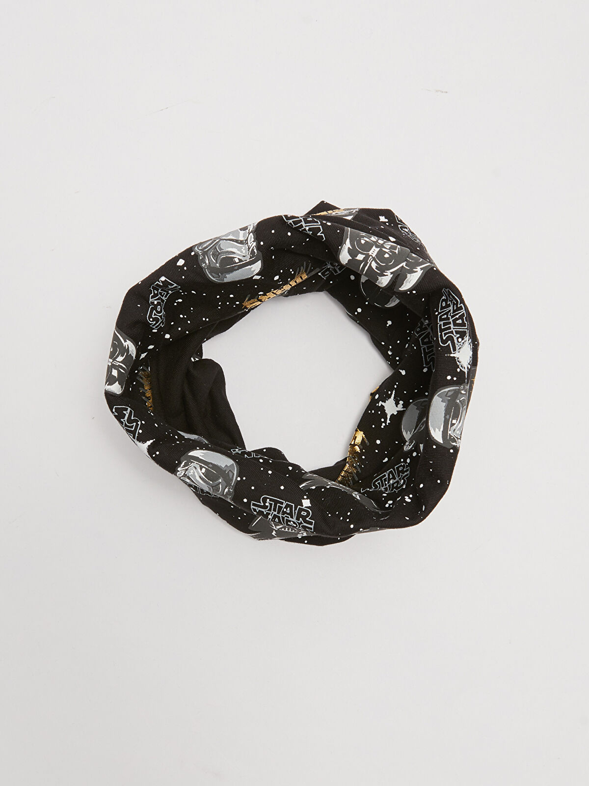 Star Wars Lisanslı Triko Erkek Çocuk Baskılı Boyunluk