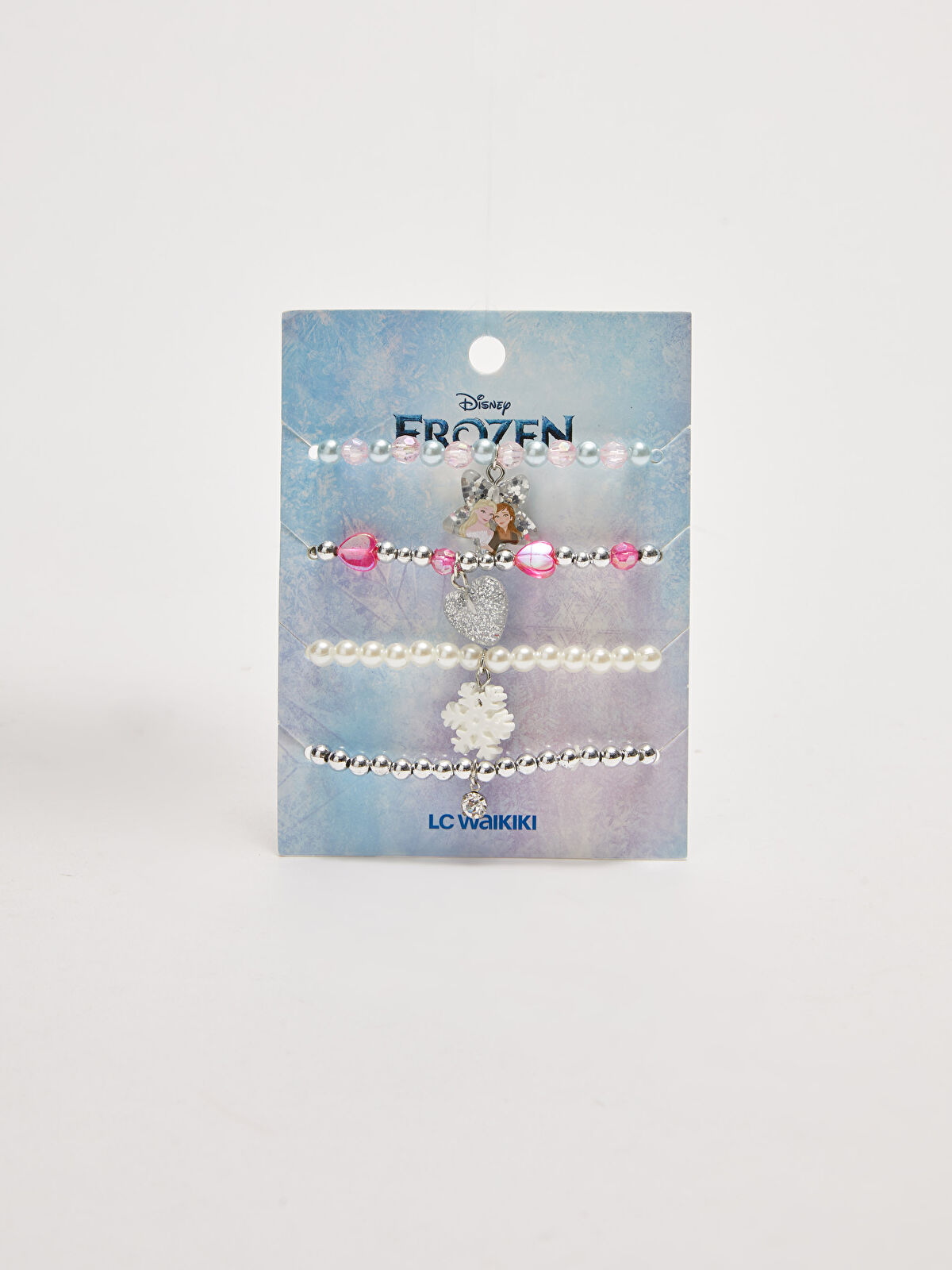 Frozen Lisanslı Kız Çocuk Boncuklu Bileklik Seti 4'lü Frozen Lisanslı Kız Çocuk Boncuklu Bileklik Seti 4'lü