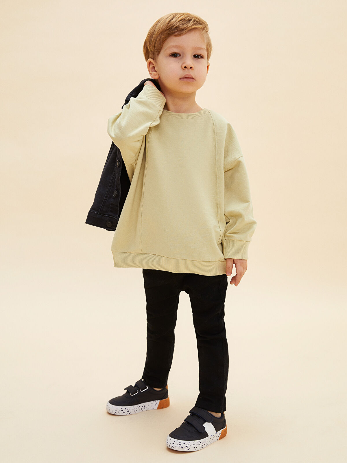 LCW GREEN Bisiklet Yaka Uzun Kollu Baskılı Organik Pamuklu Erkek Bebek Sweatshirt LCW GREEN Bisiklet Yaka Uzun Kollu Baskılı Organik Pamuklu Erkek Bebek Sweatshirt