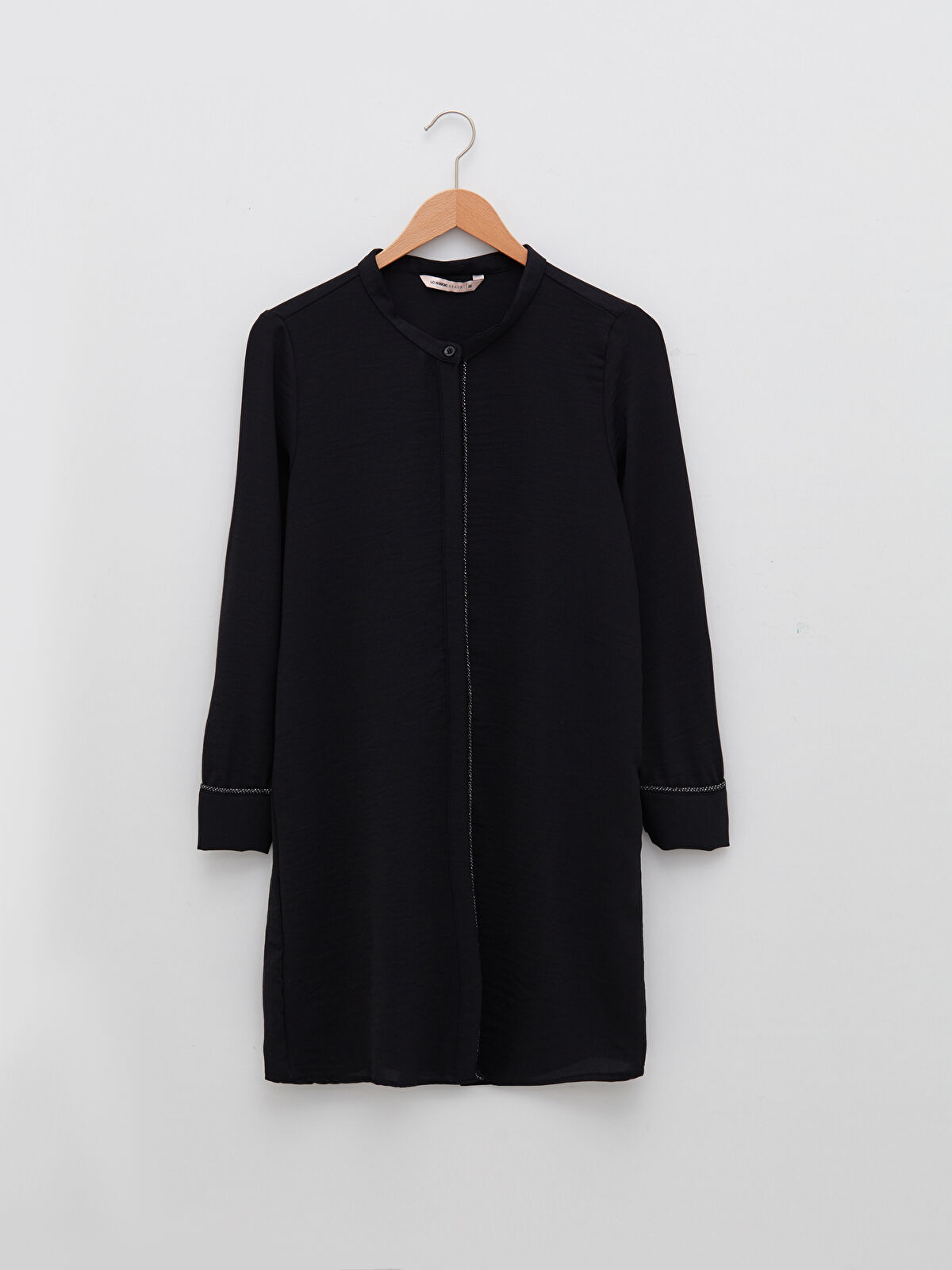 LCW GRACE Hakim Yaka Düz Uzun Kollu Kadın Tunik