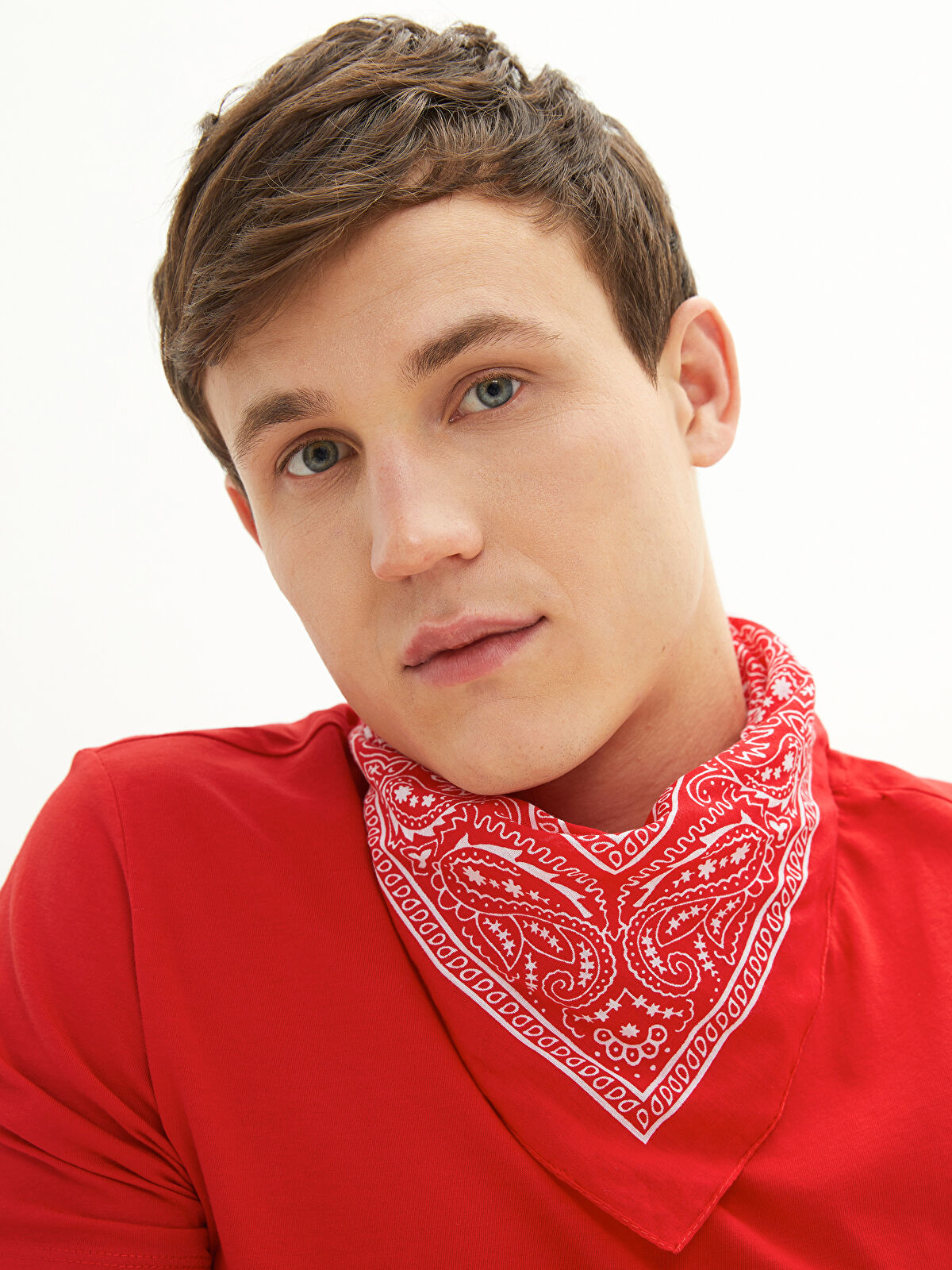 Desenli Erkek Bandana