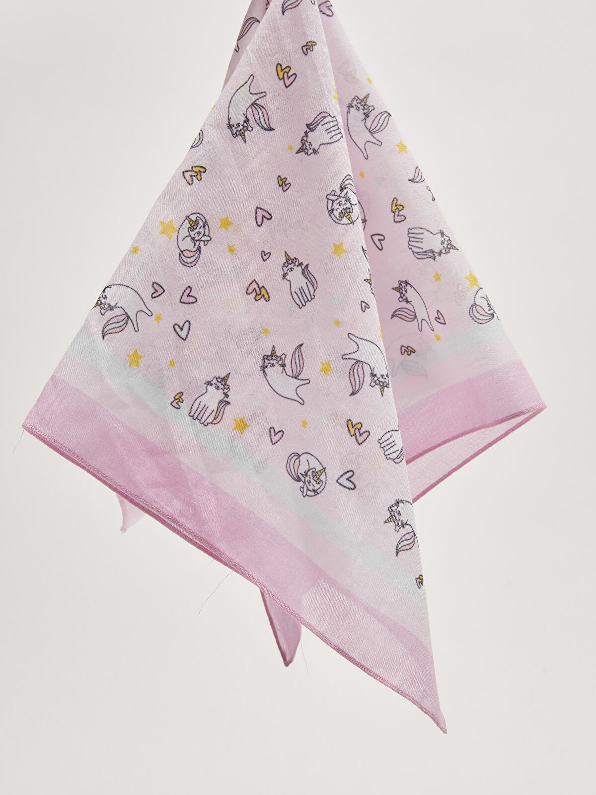 Pamuklu Baskılı Kız Çocuk Fular Pamuklu Baskılı Kız Çocuk Fular