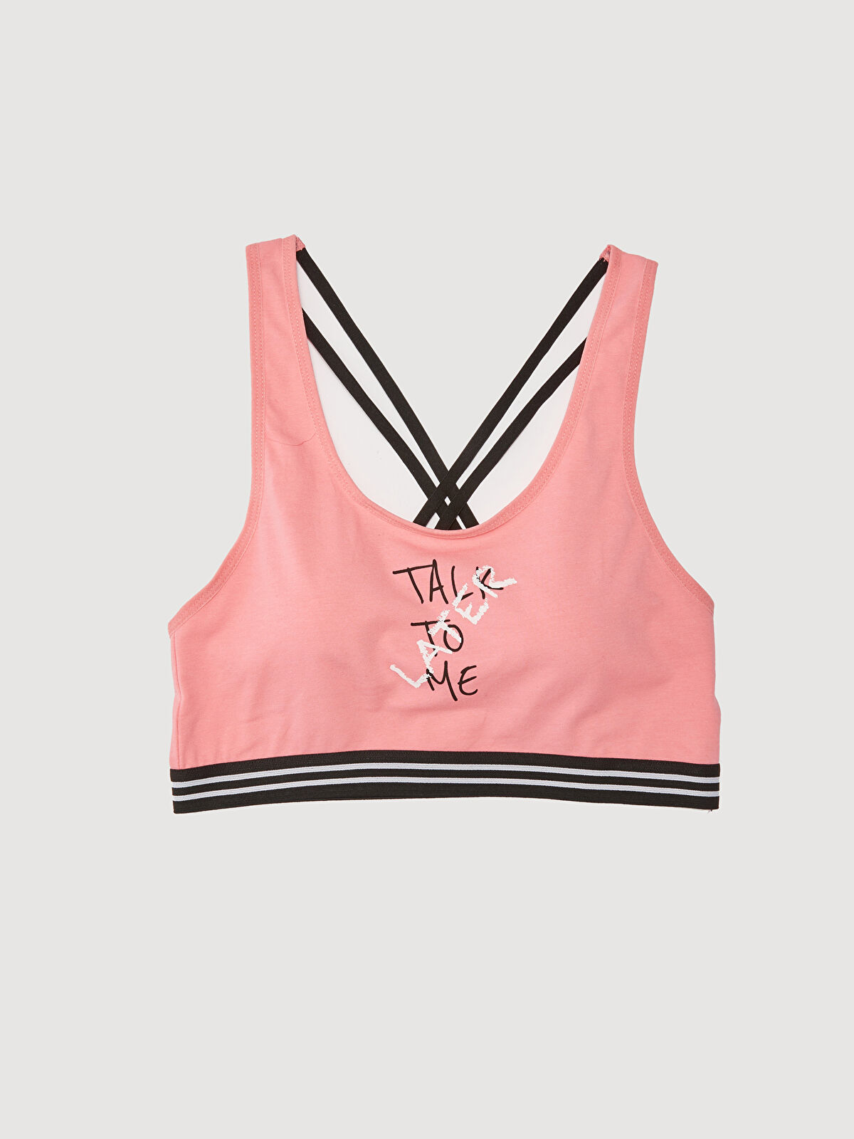 LCW DREAM Balensiz Dolgusuz Baskılı Bralet Sütyen