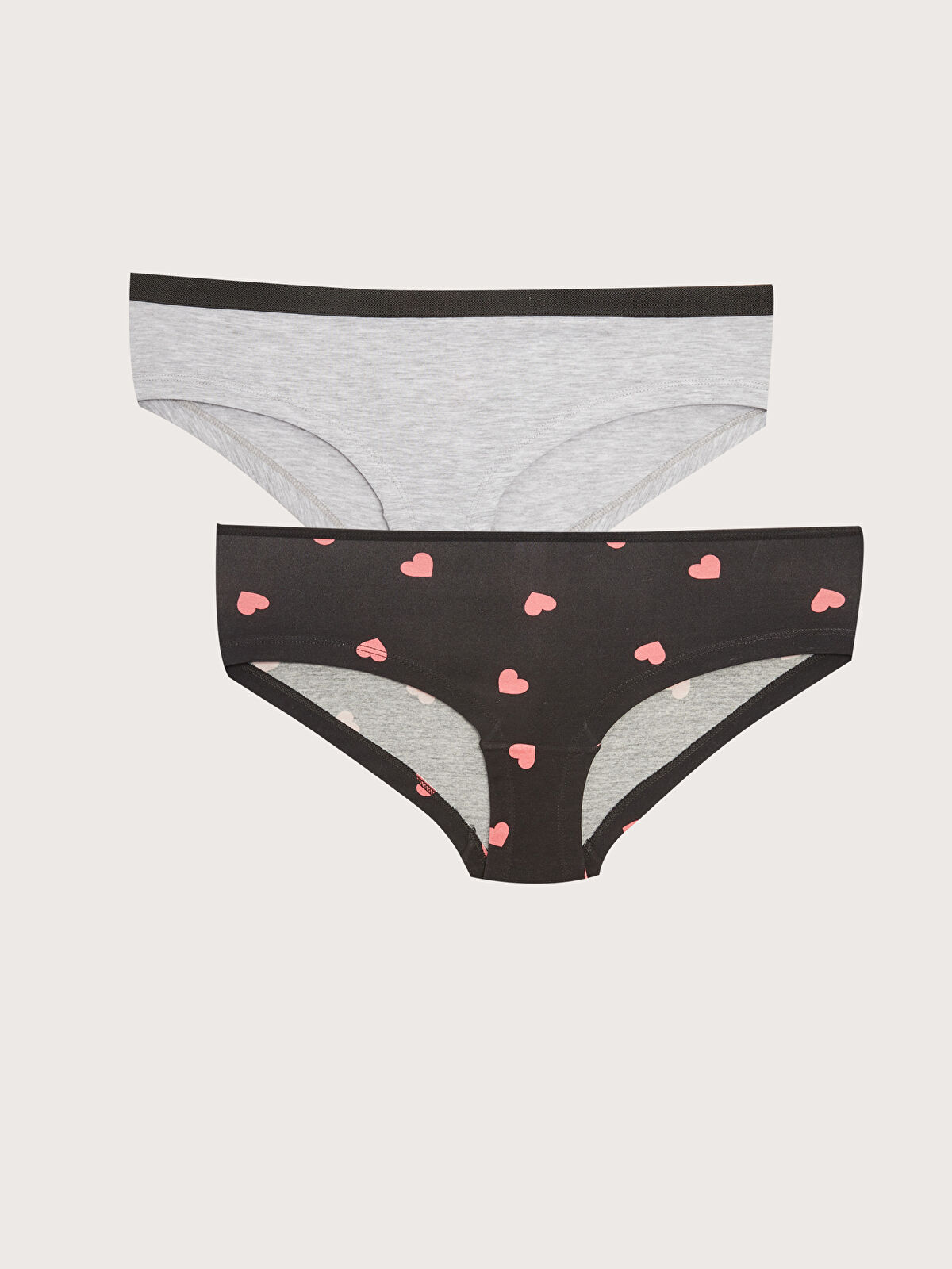 LCW DREAM Desenli Hipster Külot 2'li Paket