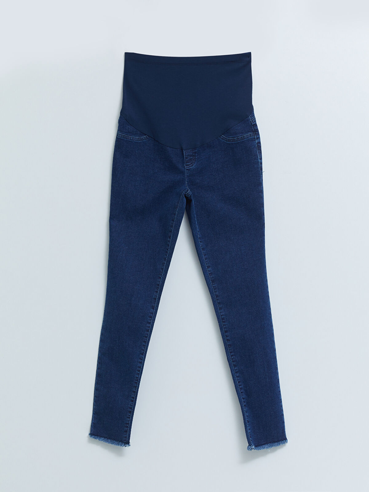 Karın Panelli Skinny Fit Cep Detaylı Hamile Rodeo Jean Pantolon