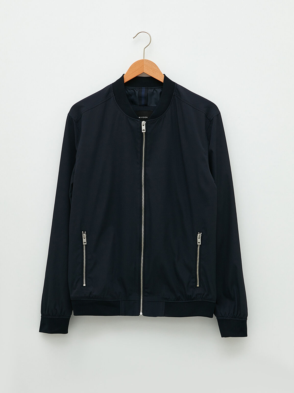 LCW VISION Slim Fit Kolej Yaka Bomber İnce Erkek Mont