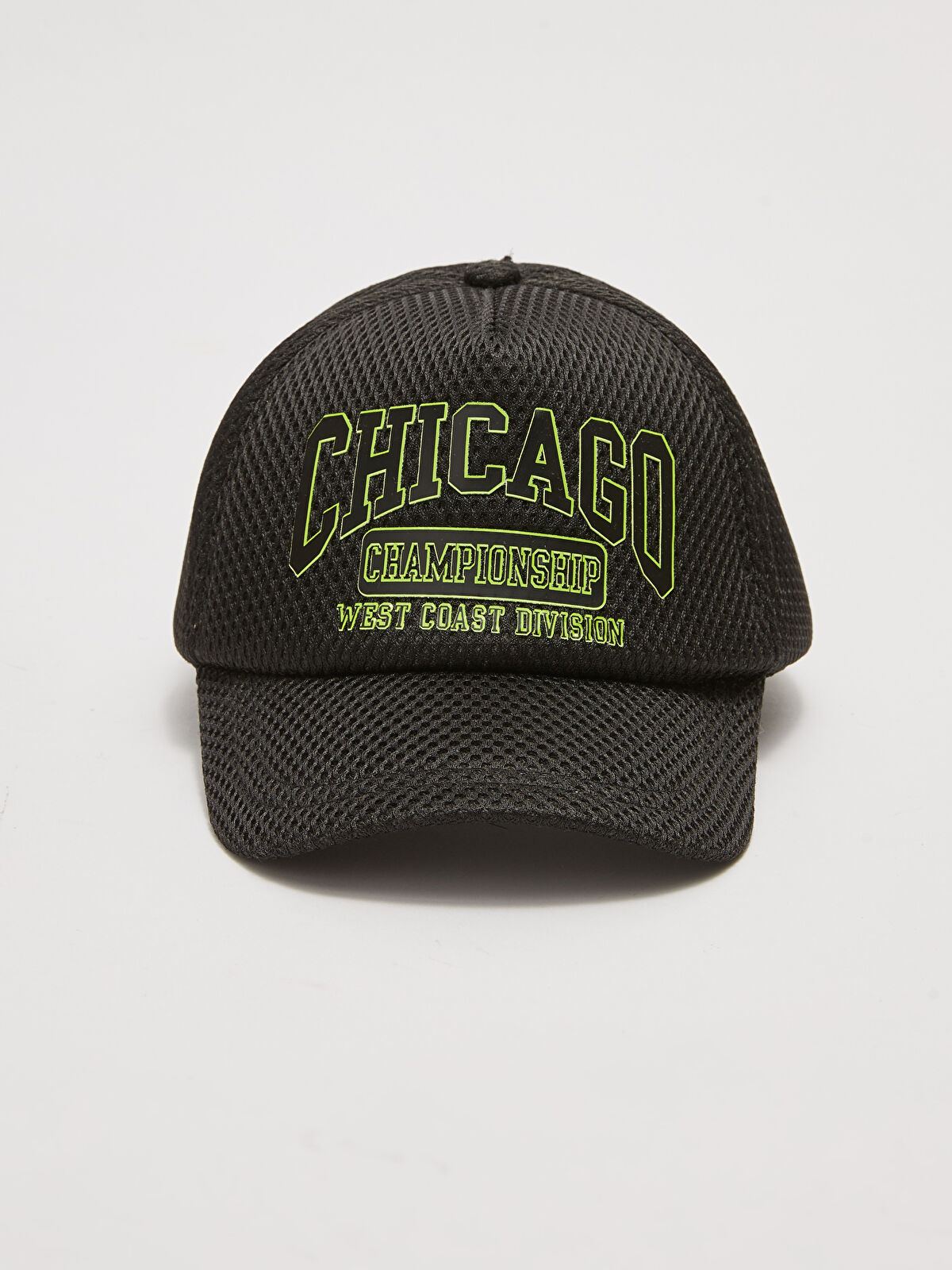 Yazı Baskılı File Detaylı Erkek Çocuk Kep Şapka