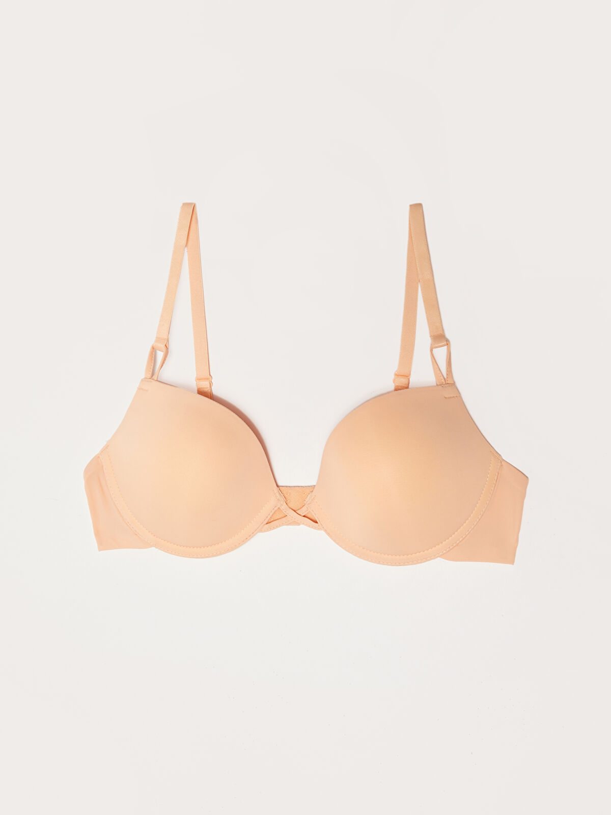 LCW DREAM Balenli Yarım Dolgulu Düz Tişört Sütyen