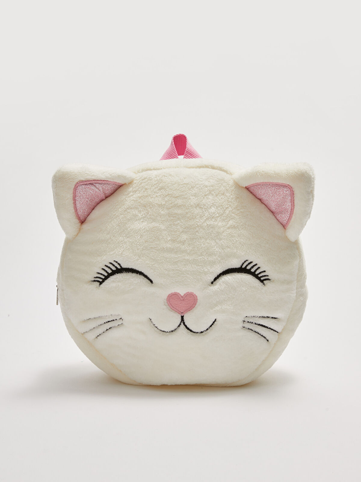 Nakışlı 3D Baskılı Pelüş Kız Çocuk Sırt Çantası