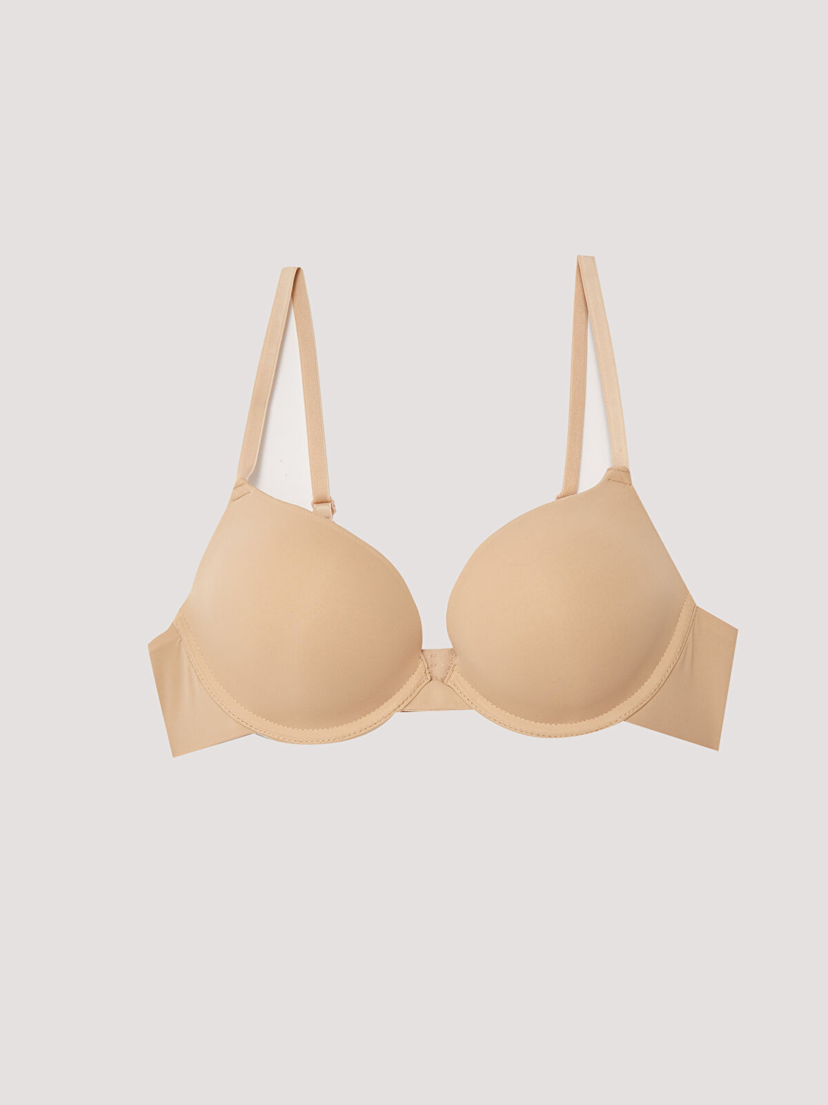 LCW DREAM Balenli Dolgulu Düz Tişört Sütyen