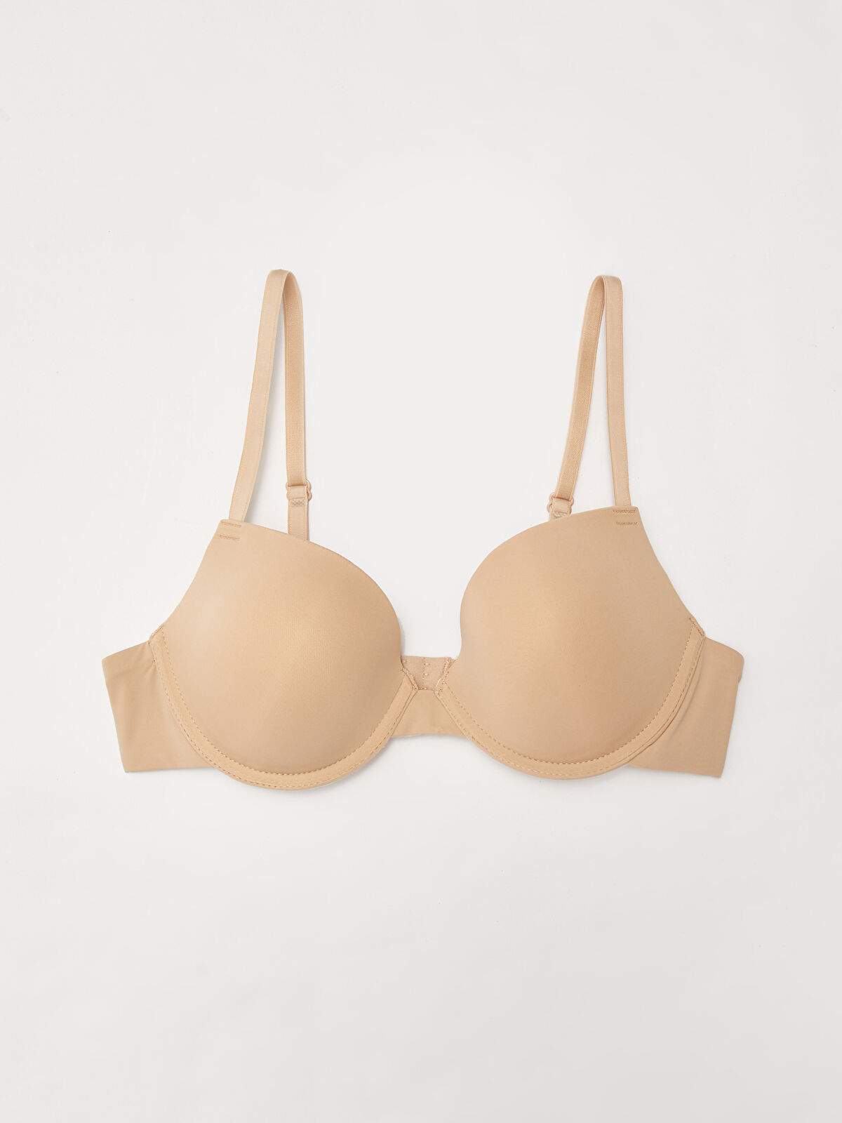 LCW DREAM Balenli Yarım Dolgulu Düz Tişört Sütyen