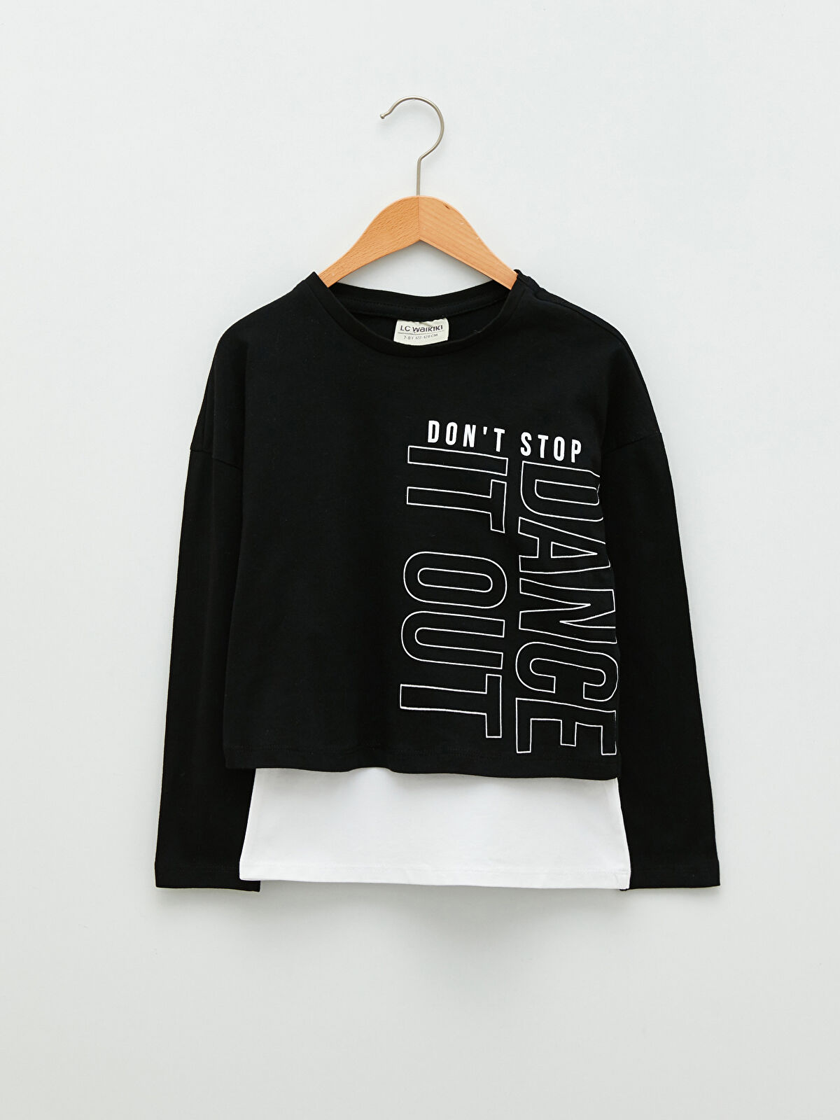 Bisiklet Yaka Pamuklu Kız Çocuk Tişört ve Atlet Bisiklet Yaka Pamuklu Kız Çocuk Tişört ve Atlet