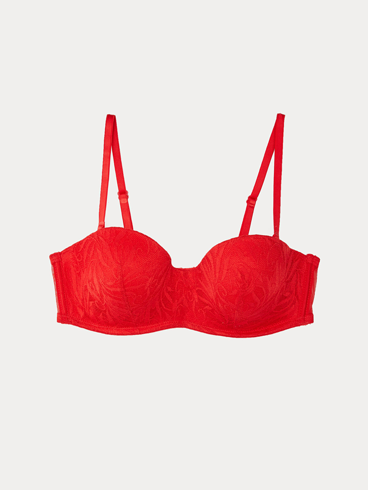 LCW DREAM Balenli Dolgusuz Dantelli Straplez Sütyen