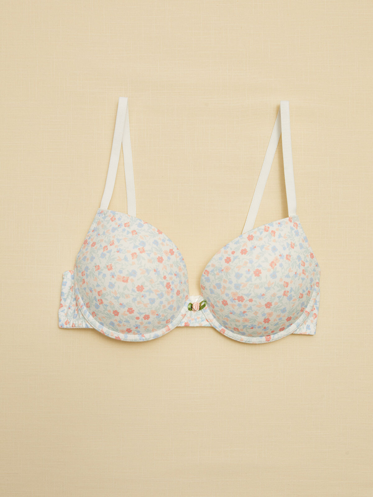 LCW GREEN Balenli Yarım Dolgulu Düz Tişört Sütyen