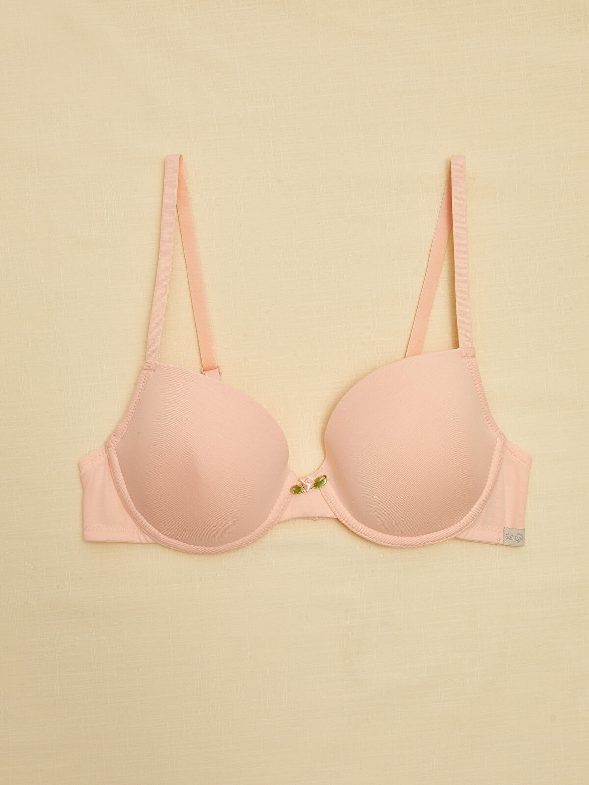 LCW GREEN Balenli Dolgusuz Düz Tişört Sütyen