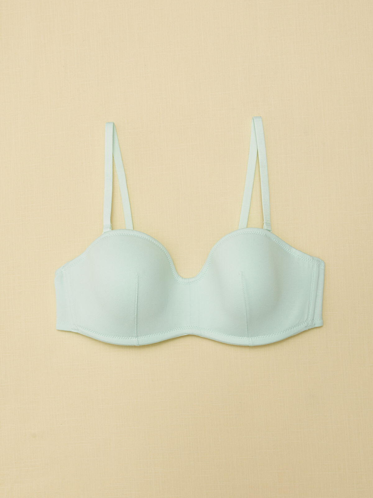 LCW GREEN Balenli Dolgusuz Düz Straplez Sütyen