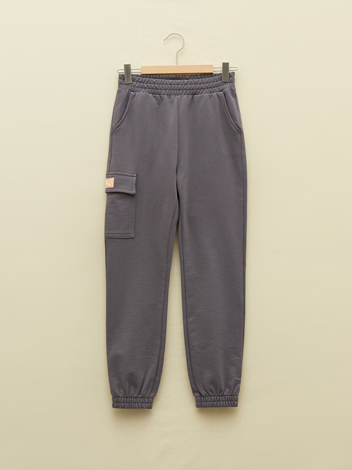 LCW GREEN Beli Lastikli Basic Kız Çocuk Jogger Eşofman Altı