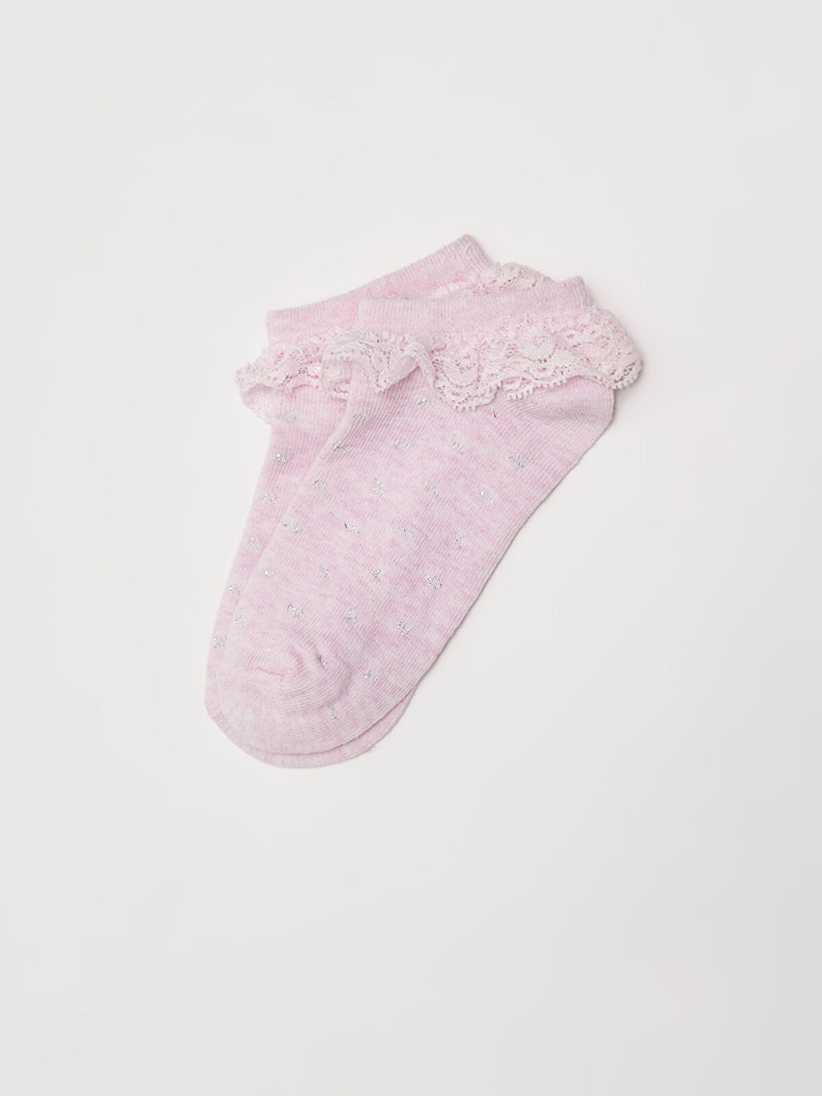 Desenli Kız Bebek Patik Çorap
