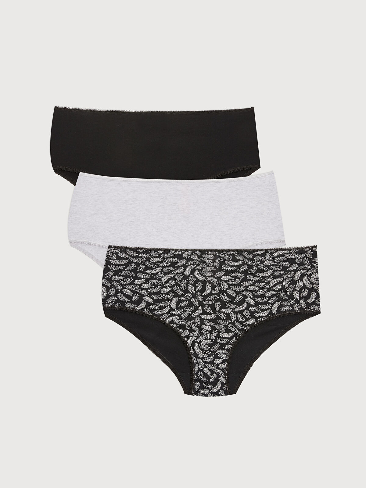 LCW DREAM Desenli Klasik Külot 3'lü Paket LCW DREAM Desenli Klasik Külot 3'lü Paket