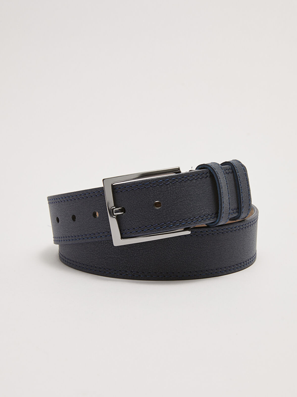 Deri Görünümlü Nubuk Erkek Kot Kemeri Deri Görünümlü Nubuk Erkek Kot Kemeri