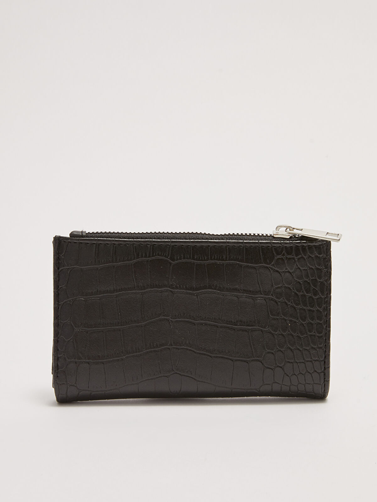 Kendinden Desenli Deri Görünümlü Kadın Cüzdan