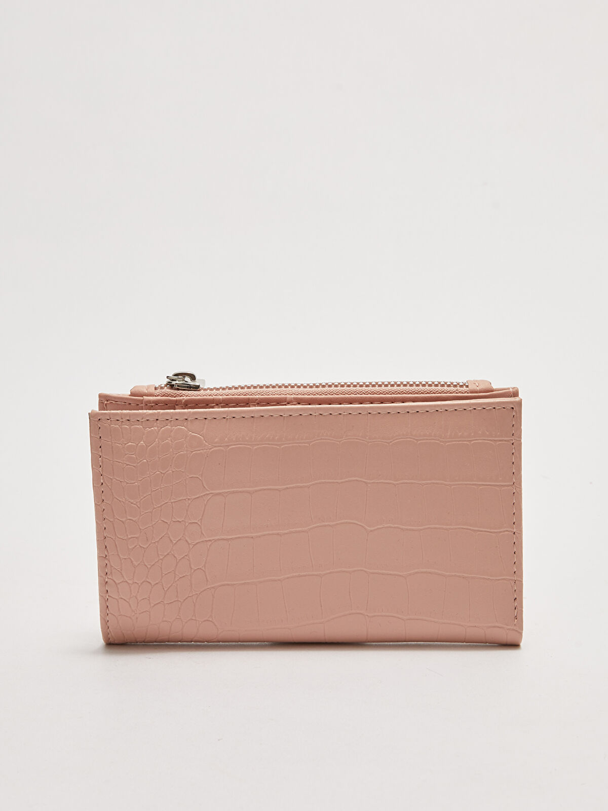 Kendinden Desenli Deri Görünümlü Kadın Cüzdan