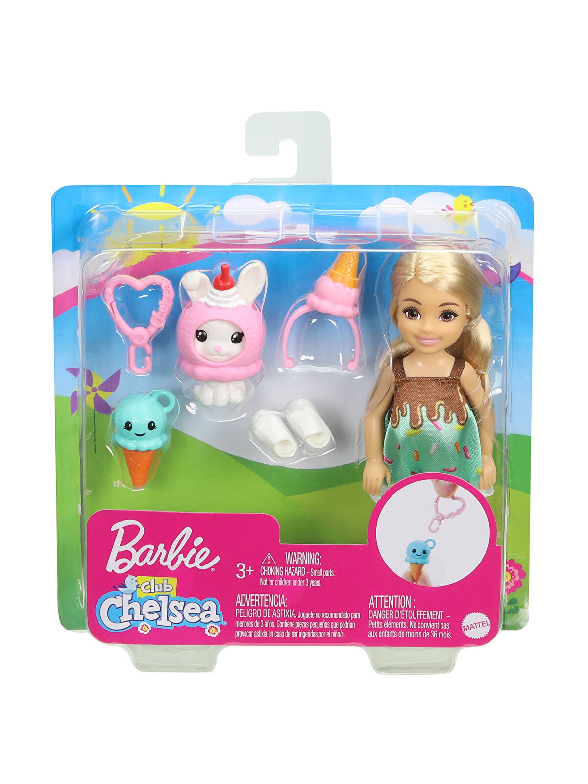Mattel Chelsea Donut Kostümlü Bebek Seti Mattel Chelsea Donut Kostümlü Bebek Seti