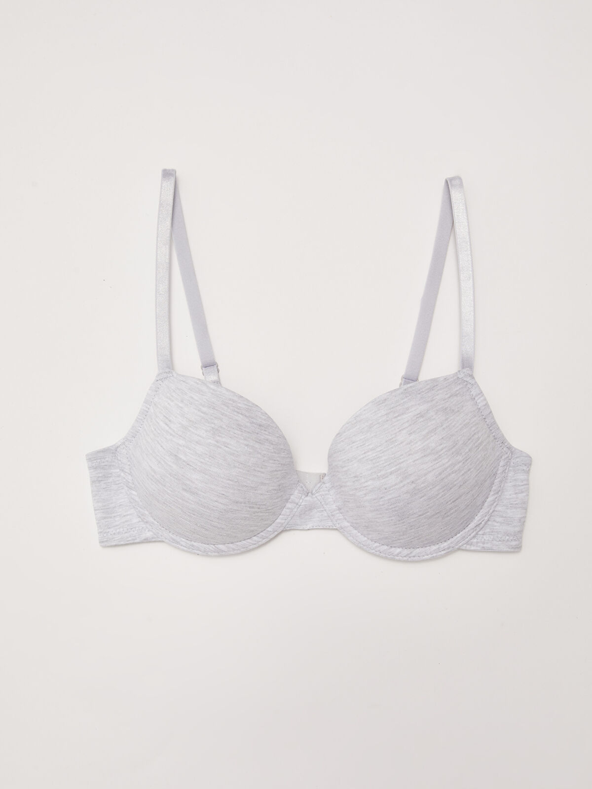 LCW DREAM Balenli Dolgusuz Düz Tişört Sütyen