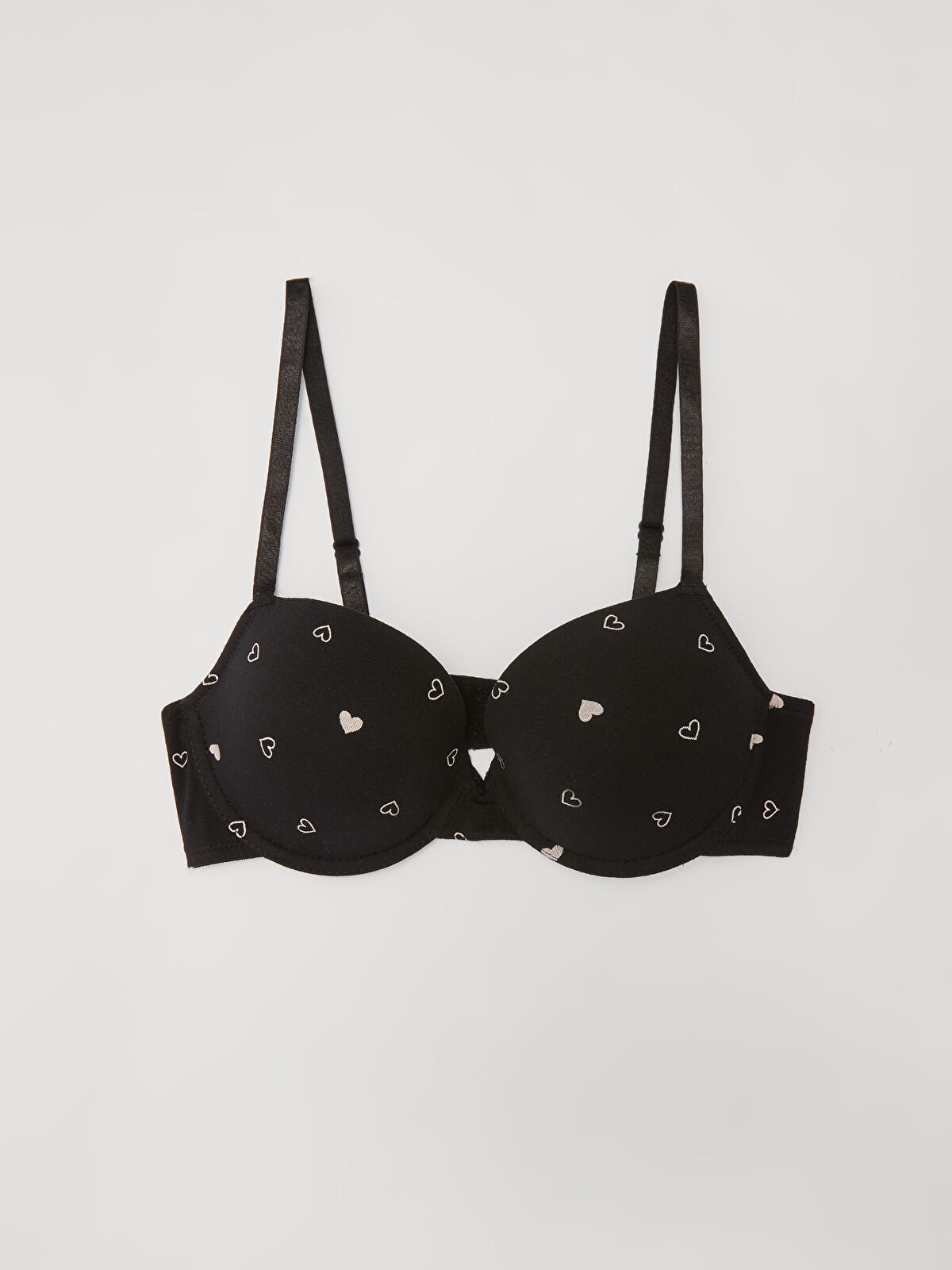 LCW DREAM Balenli Dolgusuz Düz Tişört Sütyen