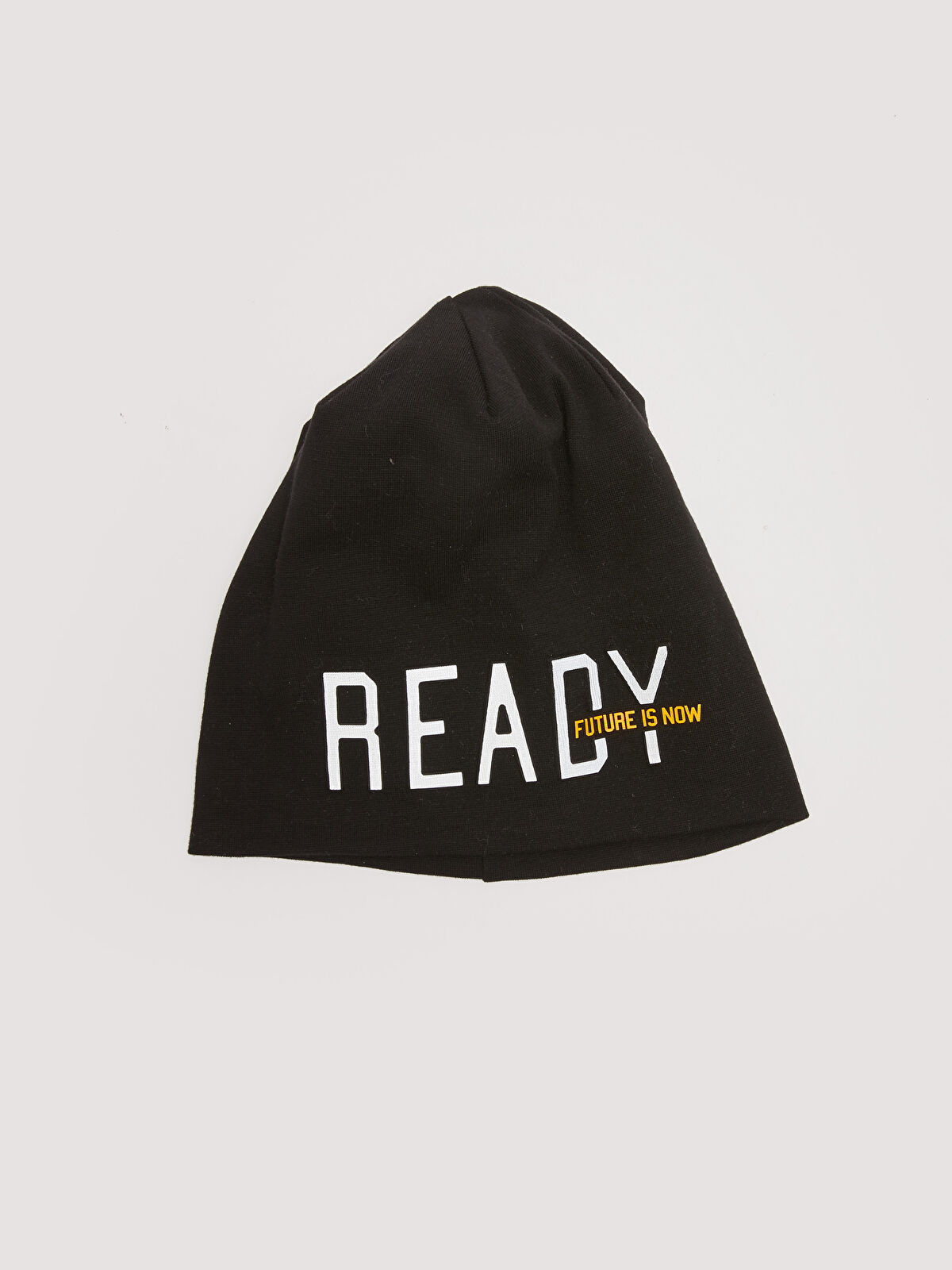 Yazı Baskılı Erkek Çocuk Triko Bere